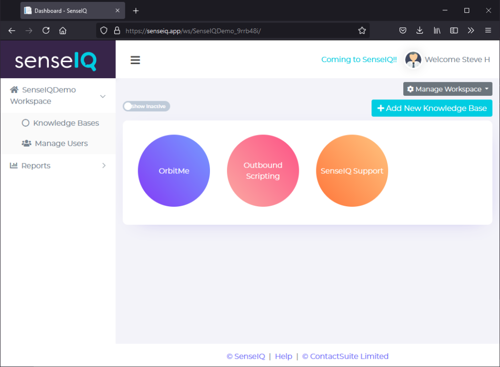 SenseIQ Features – SenseIQ